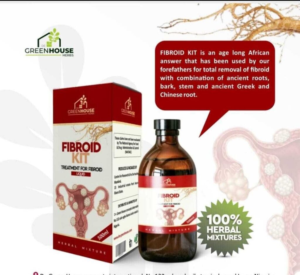 Fibroid Kit-Treatment for Fibroid- Herbal Mixture-500ml - Olivia ...