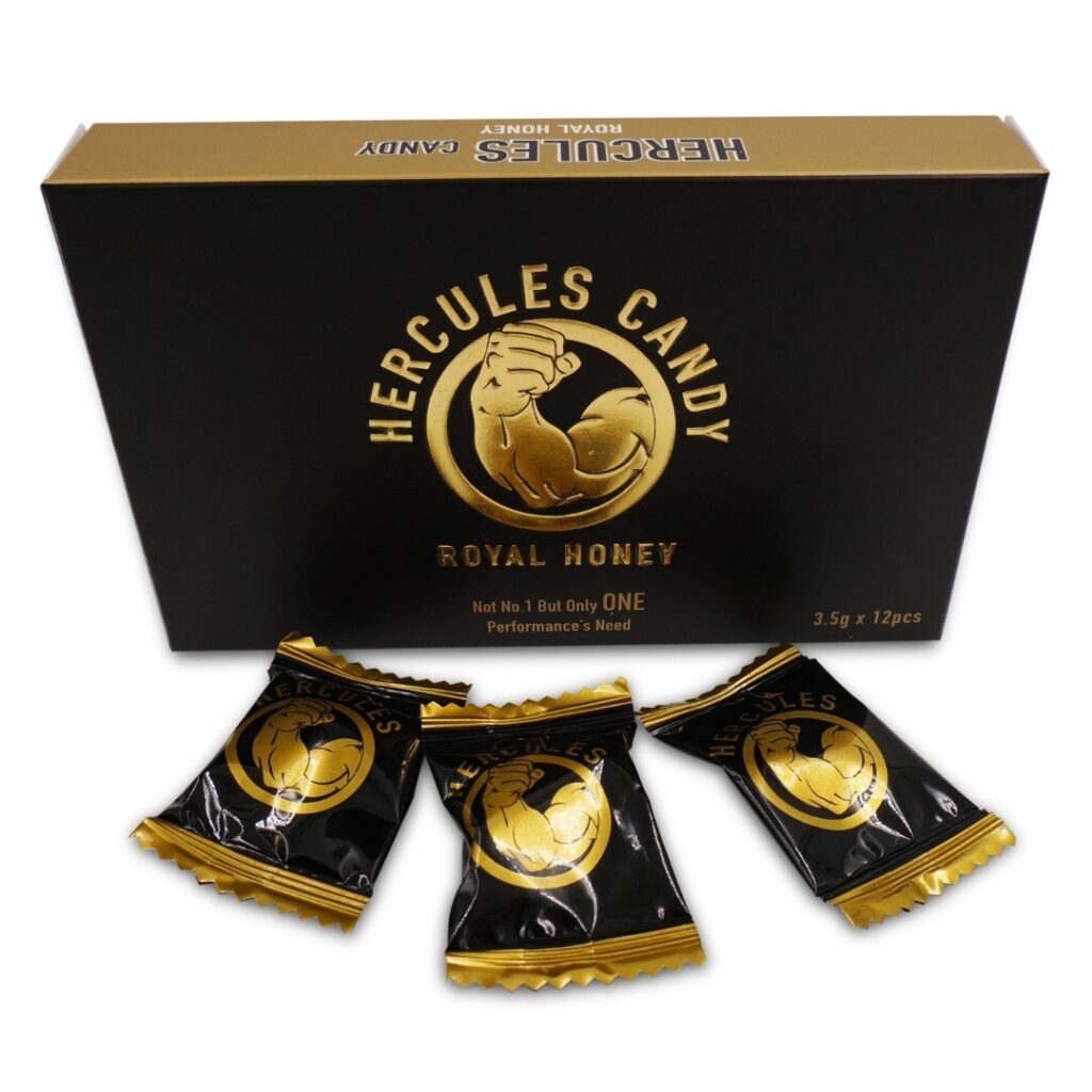 Hercules Honey Candy-12 Candies X 3.5gram - Olivia Resources Ltd UK ...